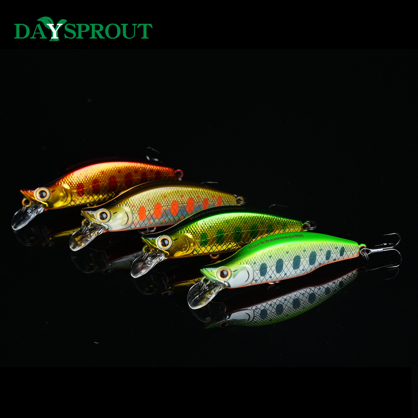 日本DAYSPROUT沉水米诺缓沉淡水远投硬饵翘嘴鳡鱼鳜鲈鱼路亚假饵