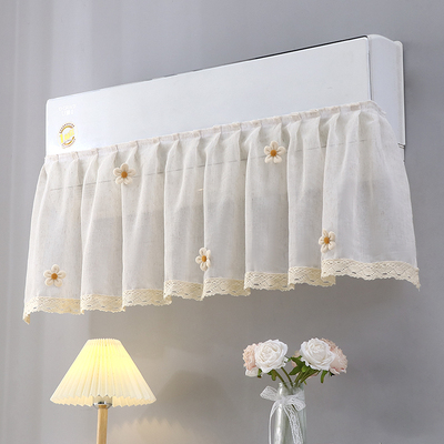 防空调风直吹空调挡风帘空调罩壁挂式坐月子婴儿遮挡纱帘子新款