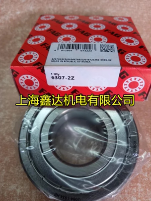 德国FAG进口轴承 6307-2Z 高速轴承 6307-2Z/C3 6307ZZ 6307.2ZR