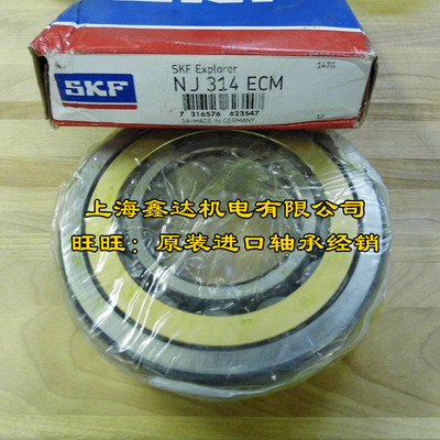 瑞典SKF进口轴承 NJ303 304 305 306 307 308ECM/C3 EM 原装进口