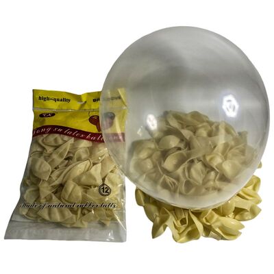 透明气球加厚乳胶不易爆汽球批发