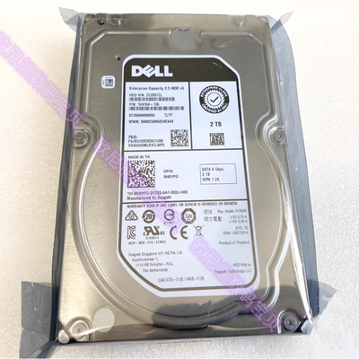 全新DELL ST2000NM0055 N0YPD 2T SATA 6G 7.2K 3.5寸服务器硬盘