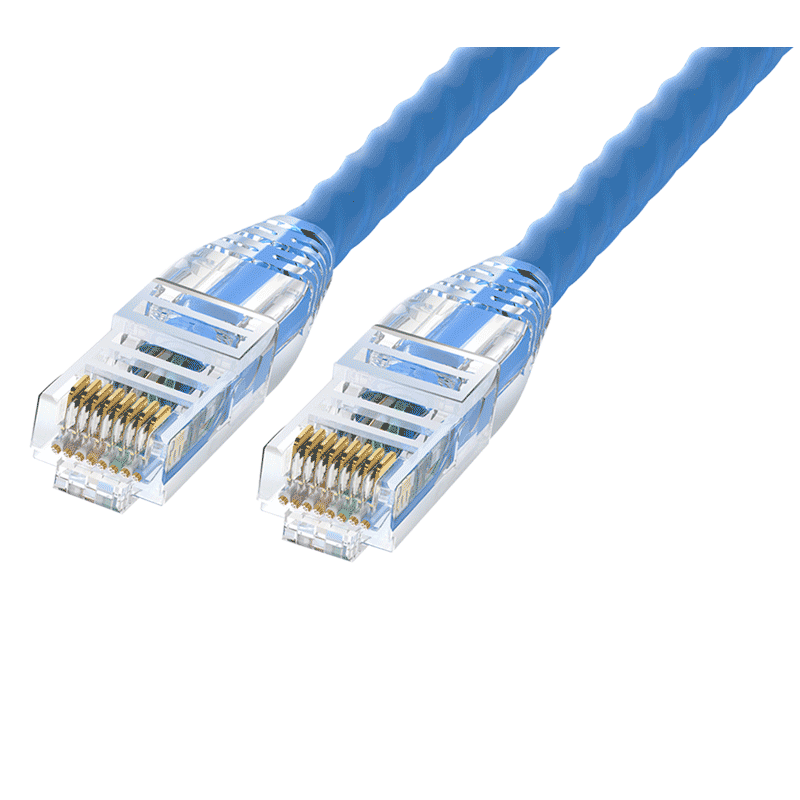 普联TP-LINK TL-EC5e-1 0.5/1/2/3/5米 超五类非屏蔽网络跳线 家用电脑宽带成品线网络cat5e 机柜跳线