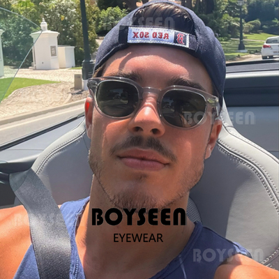 港风复古小众穿搭墨镜可配近视