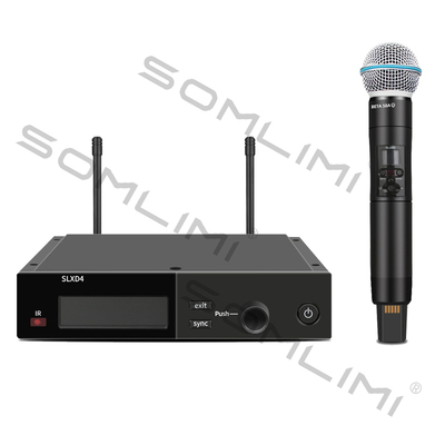 SOMLIMI SLXD4一拖一专业数字无线话筒直播舞台婚庆演出麦克风