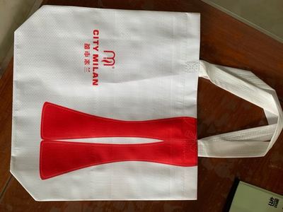 服装编织袋立体袋覆膜印刷手提袋双面淋膜定制烫口烫边定做服装袋