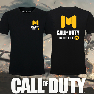 使命召唤手游幽灵游戏印花短袖