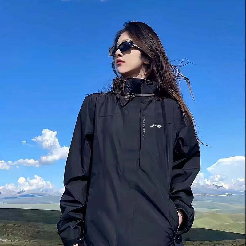 LN品牌秋冬户外冲锋衣三合一进藏旅游登山服国旗夹克外套团购定制