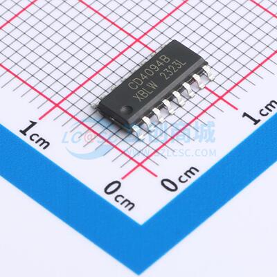移位寄存器 CD4094BDTR(XBLW) SOP-16 原装正品 电子元器件配单