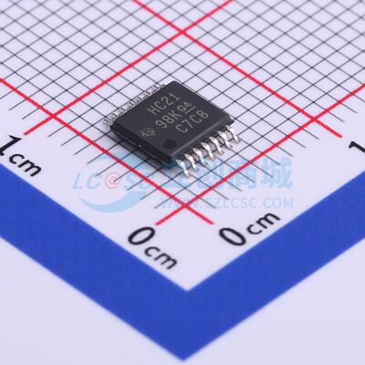逻辑门 SN74HC21PWR SSOP-14-4.4mm 原装正品 电子元器件配单