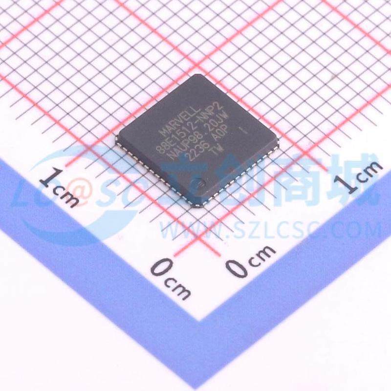 以太网收发器 88E1512-A0-NNP2I000 QFN-56-EP(8x8) 电子元器件_虎窝淘