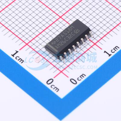 RS-485/RS-422芯片 AM26C32CD SOP-16 原装正品 电子元器件配单