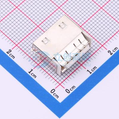 USB连接器 HDGCYLSY-USB-119 SMD USB3.0母座贴板沉板H2.70 原装