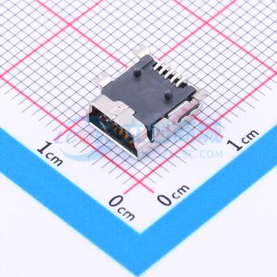 USB连接器 10033526-N3212MLF SMD Mini-B 卧贴 5P 电子元器件