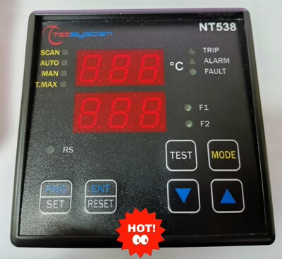 Tecsystem 泰狮 温控器 NT538 变压器电机温控