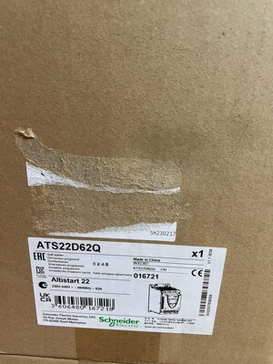 施耐德ATS22D62Q软起动器，全新原装正品现货，有需要Q