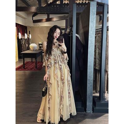 【呼呼严选专享】【拾山月】新中式国风连衣裙2025新款今年流行烫
