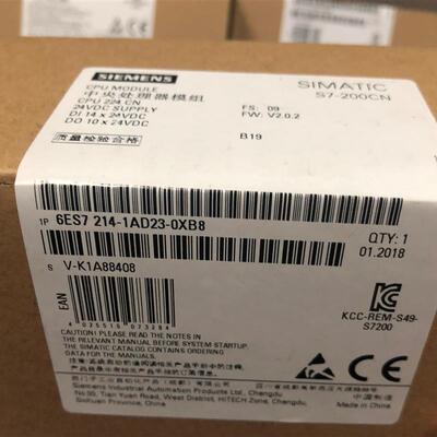 PLCCPU224CN主机6ES7214 6ES7 214-1BD23-1AD23-0XB8/0