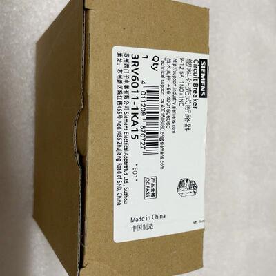 西门子马达断路器     3RV6011-1KA10 3RV