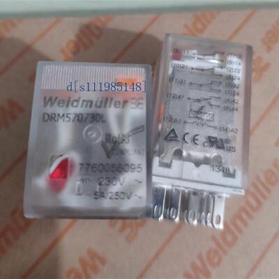 Weidmuller/魏德米勒中间继电器 DRM570730L  230V~   5A   250V~