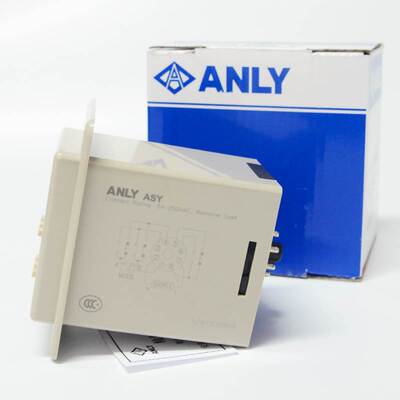 台湾ANLY安良ASY-3SM数字限时继电器5A 250VAC电压AC220V/DC24V