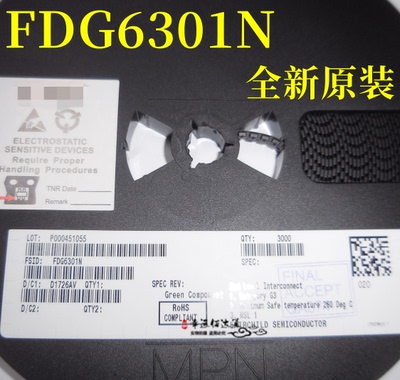 场效应管FDG6301N封装SC-70-6