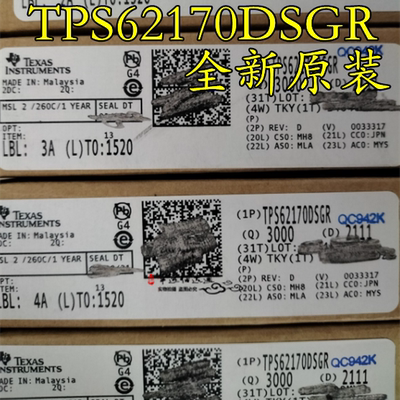 降压转换器TPS62170DSGR丝印QUE
