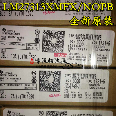 LM27313XMFX/NOPB LM27313XMFX 丝印SRPB SOT23-5 全新原装现货