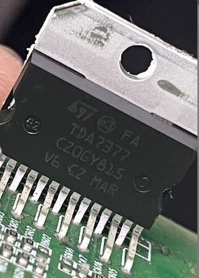 TDA7377 汽车收音机功率放大器 音频放大器 ZIP