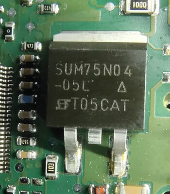 SUM75N04 SUM75N04-05L 汽车电脑板N沟道场效应三极管