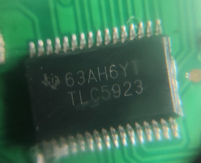 TLC5923DAPR TLC5923贴片HTSSOP32 LED驱动器芯片 全新现货可直拍