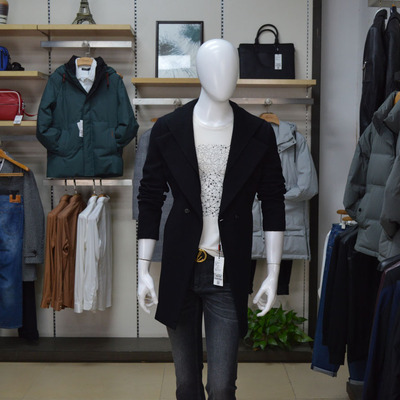 18QDX871SA品牌专柜男士秋冬商务休闲连帽风衣纯羊毛呢子大衣外套