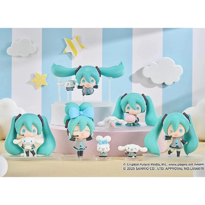 初音未来×大耳狗Q版手办