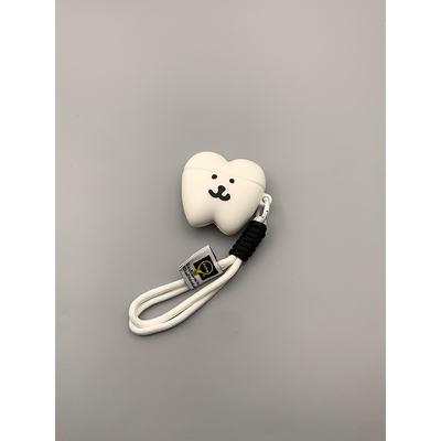 创意搞怪可爱牙齿造型自嘲熊适用苹果无线蓝牙AirPodsPro三代耳机壳AirPods4代软1/2代硅胶3代防摔Pro2代女款