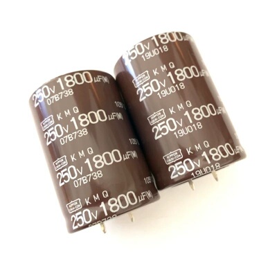 250V1800UF 35X50 黑金刚 KMQ牛角 电解电容 1800UF250V 105度