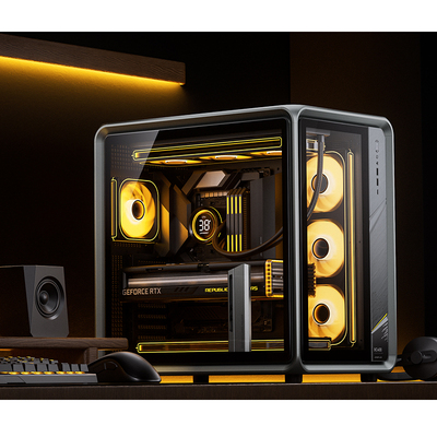 BO400ATX铝制海景房机箱