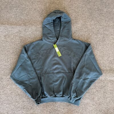 UNZEOT连帽卫衣男美式潮牌秋季复古宽松休闲上衣高街运动连帽衫