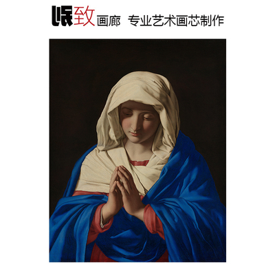 意大利人物油画装饰画芯超清