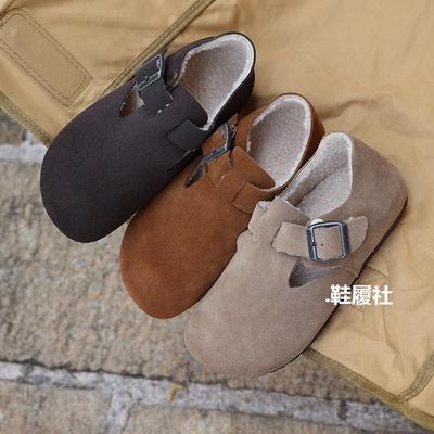 TOMBOR单鞋复古擦色纯色