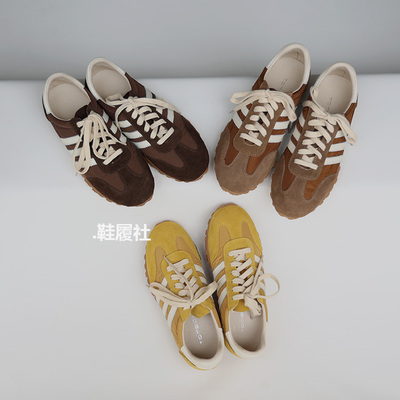 TOMBOR休闲平底圆头德训鞋