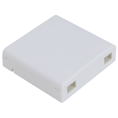 86型 光纤面板盒SC/LC/APC双口含法兰适配器尾纤FTTH光纤通信工程盒墙壁挂墙光缆入户盒光纤桌面信息盒