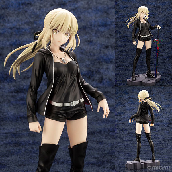 【现货】寿屋 Fate/Grand Order FGO 黑Saber Alter 便服 日版手