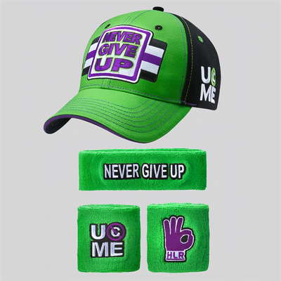 WWE青少年男女同款运动护腕头带帽子羽毛球乒乓球篮球跑步护腕