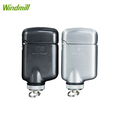 日本品牌风车WINDMILL气体打火机充气复古创意防摔防风送男士烟具