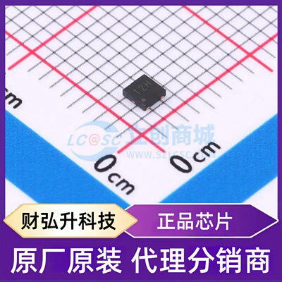 原装正品 ESDH12VP1 封装DFNWB-3L(2x2) 静电和浪涌保护(TVS/ESD)