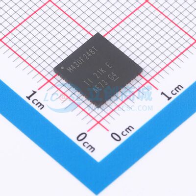 原装正品 MSP430F248TRGCR 封装VQFN-64-EP(9x9) 单片机(MCU/MPU/