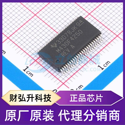 原装正品 MSP430F4250IDLR 封装SSOP-48-300mil 单片机(MCU/MPU/S
