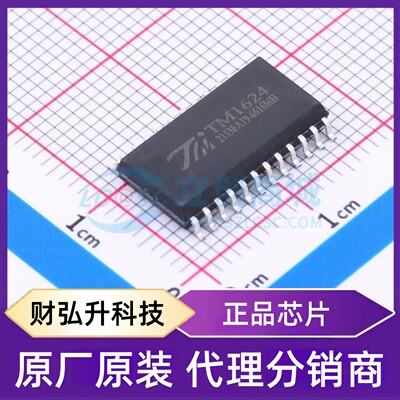全新原装 TM1624(TA1323C) 封装 SOP-24 数码管驱动