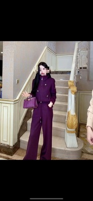 秋冬时尚气质重工闪闪满天星套装