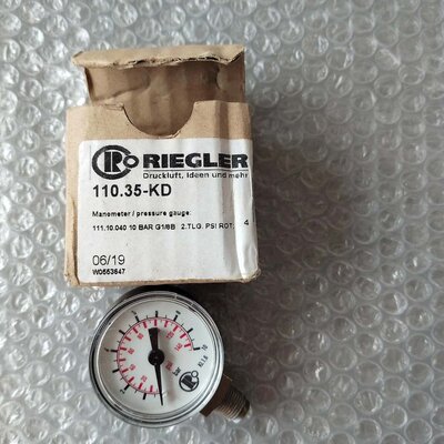 议价RIEGLER压力表35-KD11035KD35KD11035-KD11035KD35-KD0-1bar